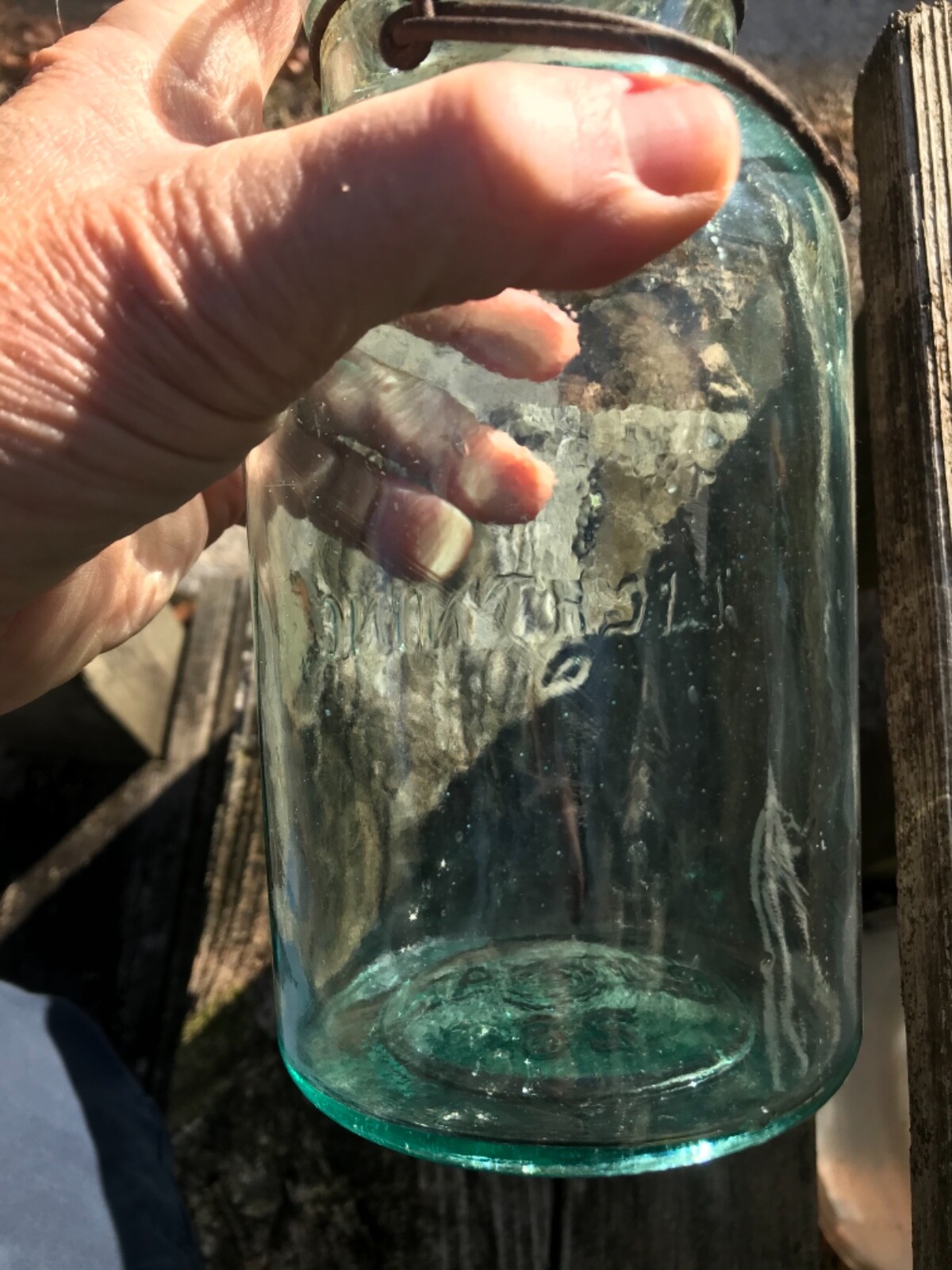 RARE LIGHTNING APPLE AQUA GREEN UNUSUAL MISPRINT EMBOSSING EARLY FRUIT ...