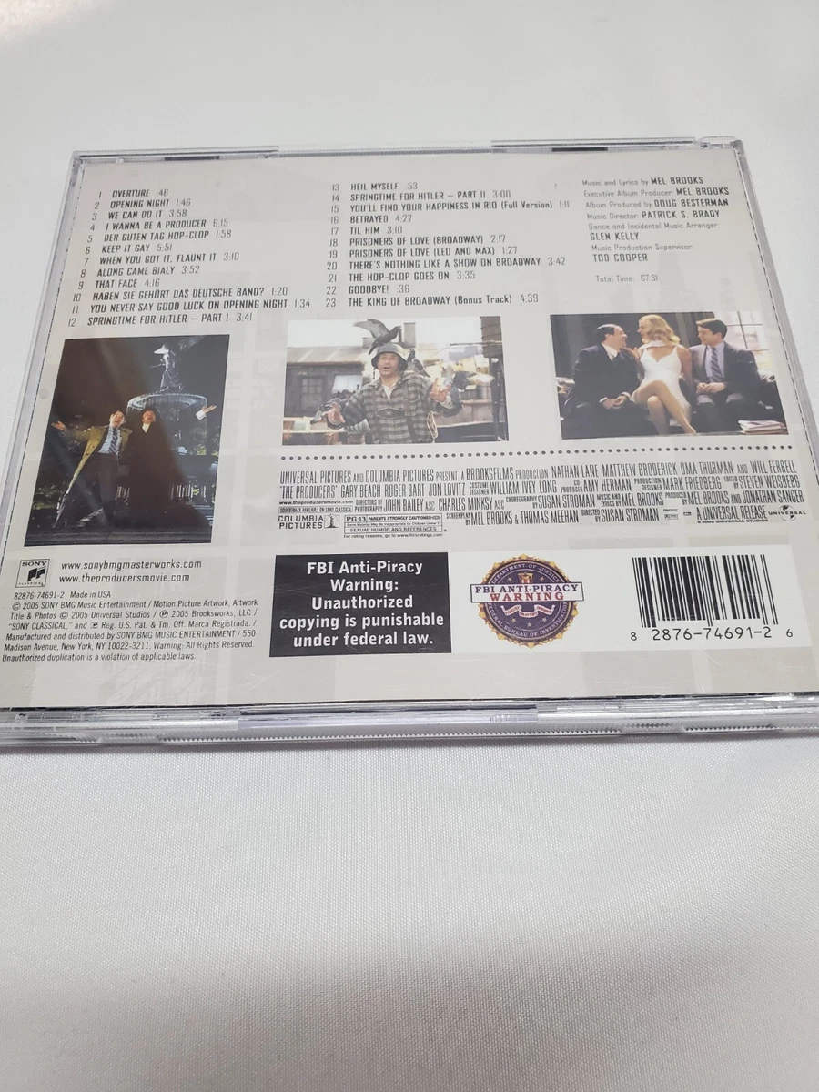The Producers 2005 Soundtrack
