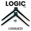 LOGIK TABLETOP STAND FEET LEGS L50AUE21A WITH 4 SCREWS SMART TV-FREE UK ...