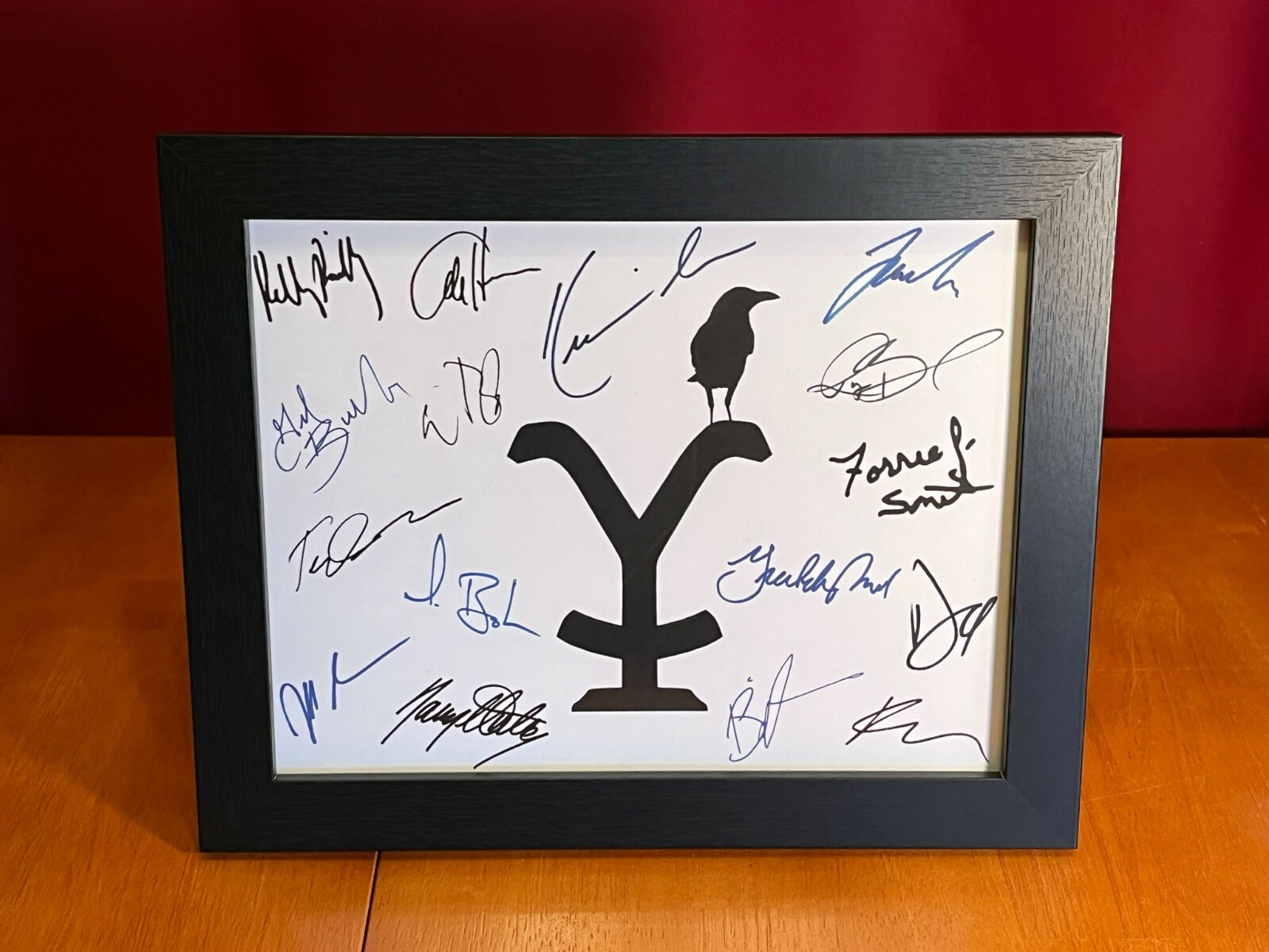 Yellowstone Title Card Cast-Signed- 8.5x11- Autograph Reprints | eBay