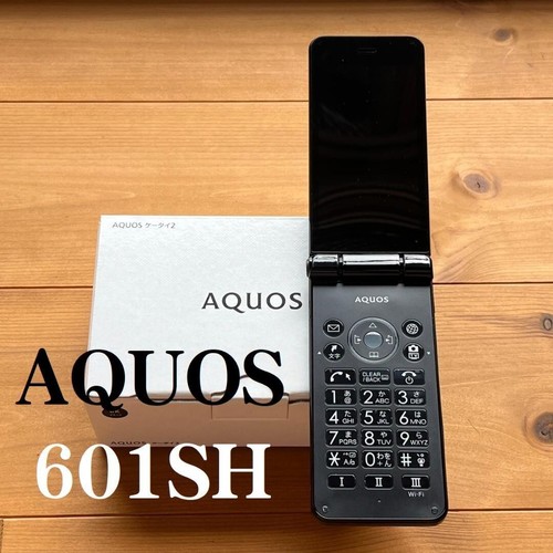 SHARP AQUOS KEITAI 2 601SH 602SH Black SoftBank 4G Android Flip Phone ...