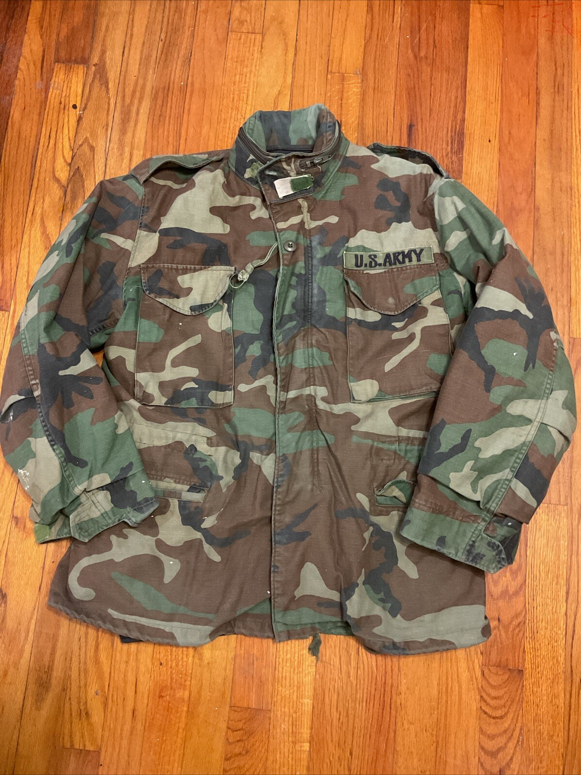 Vintage M65 Field Jacket Large Long US Army Military … - Gem