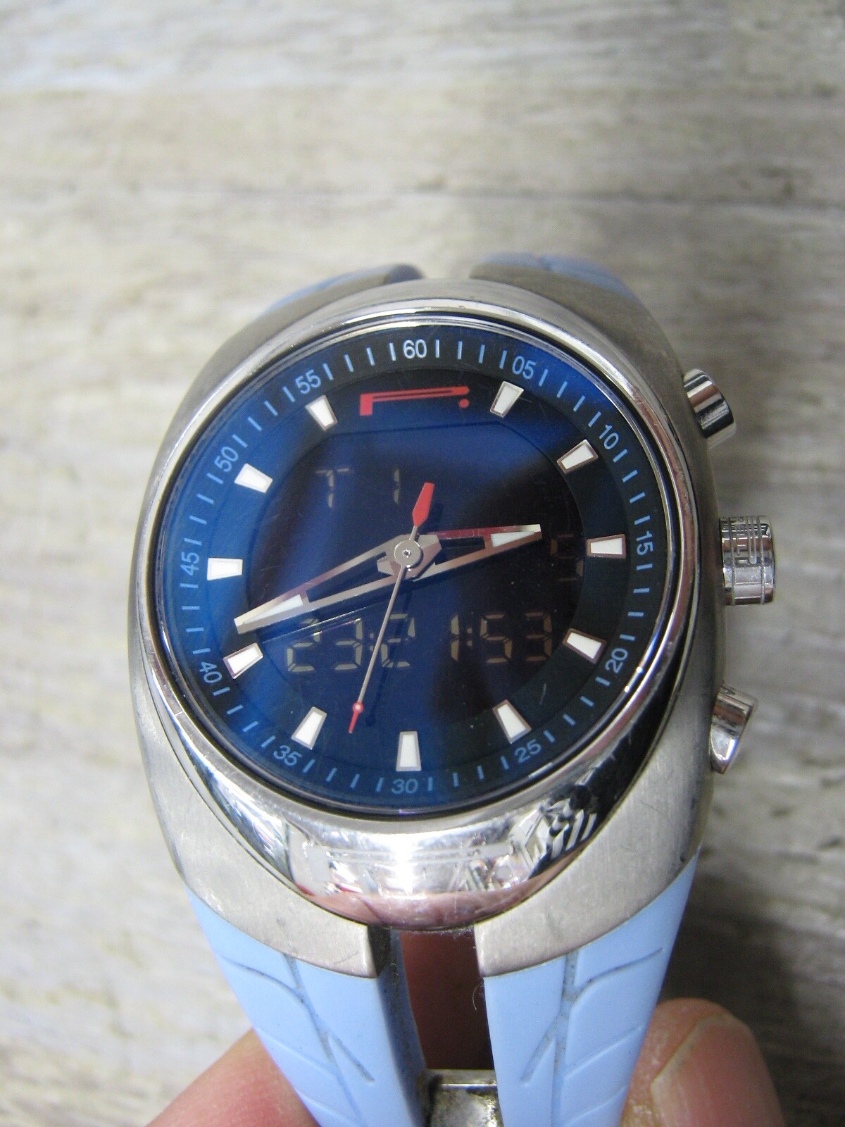 Firelli Pzero Tempo Wrist Watch BLUE 7951901345-51824 FREE FAST ...