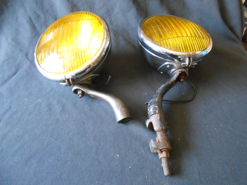 1930s Chevrolet Buick Vintage Guide Fog Light 6 11/16 With Bracket ...