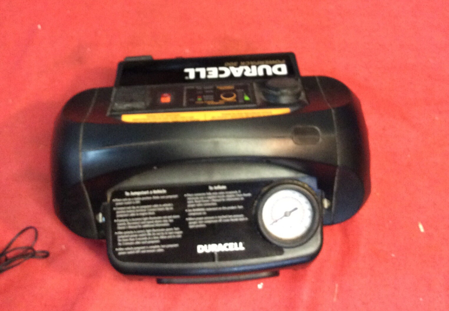 Duracell Powerpack 300 Jump Starter, Air Compressor ,emergency Power # ...