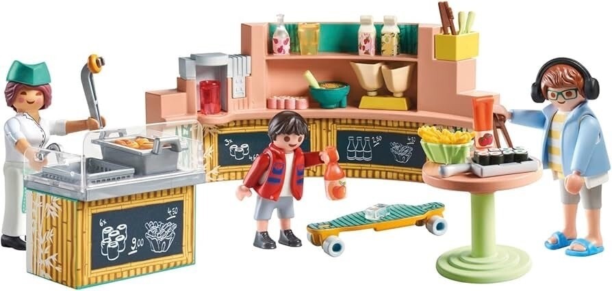 Playmobil 71538 My Life: Food Lounge | eBay