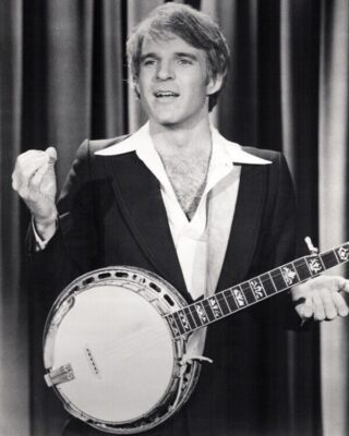 Steve Martin 1970's pose with his banjo 16x20 inch poster | eBay