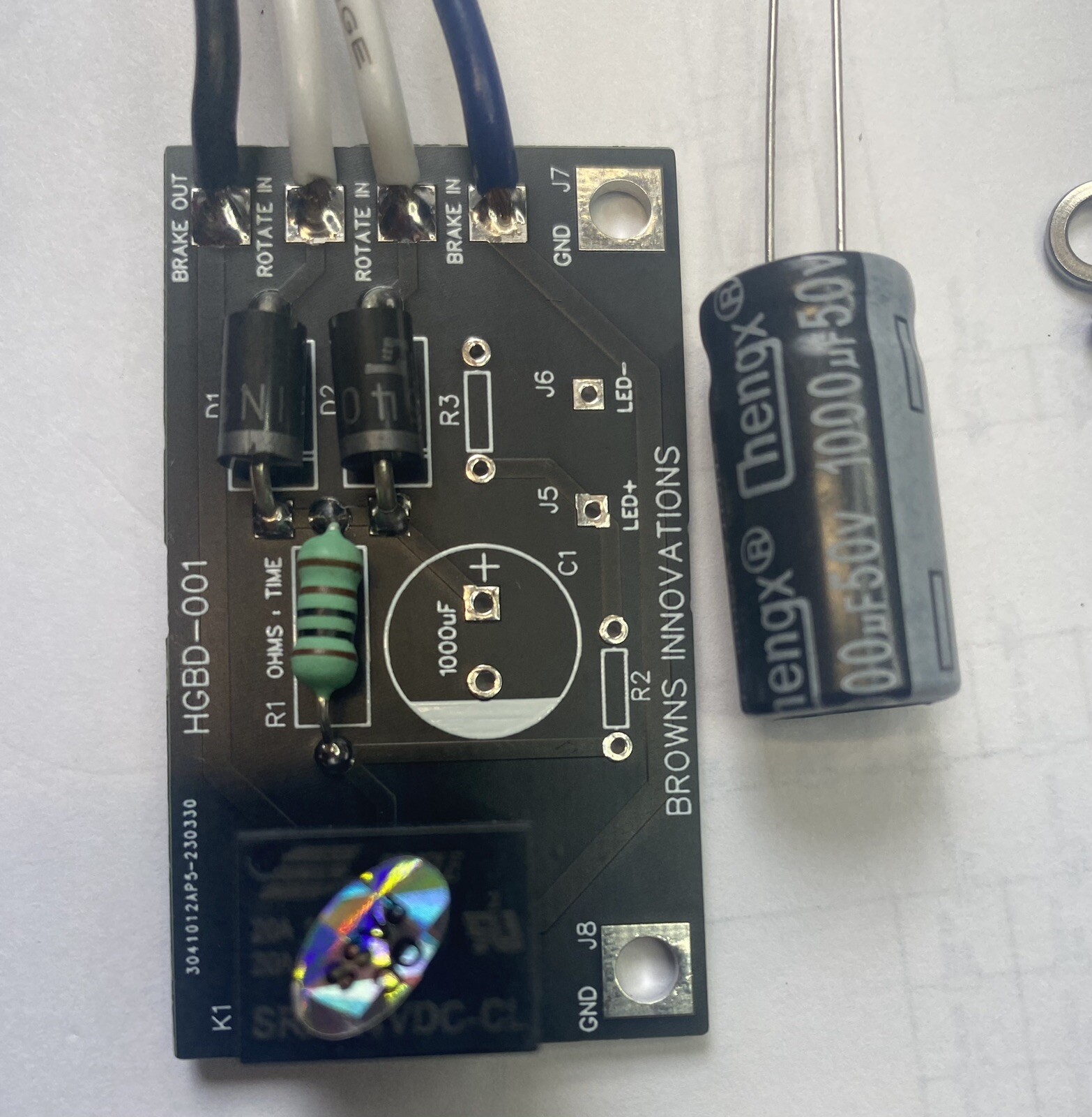 Hy-Gain Rotator Controller Brake Delay HamIV - 3 second delay HAM radio ...