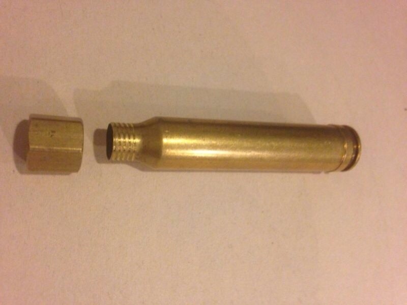 5 Custom Brass Speed Loaders for loose muzzleloader powder. 95-100 ...