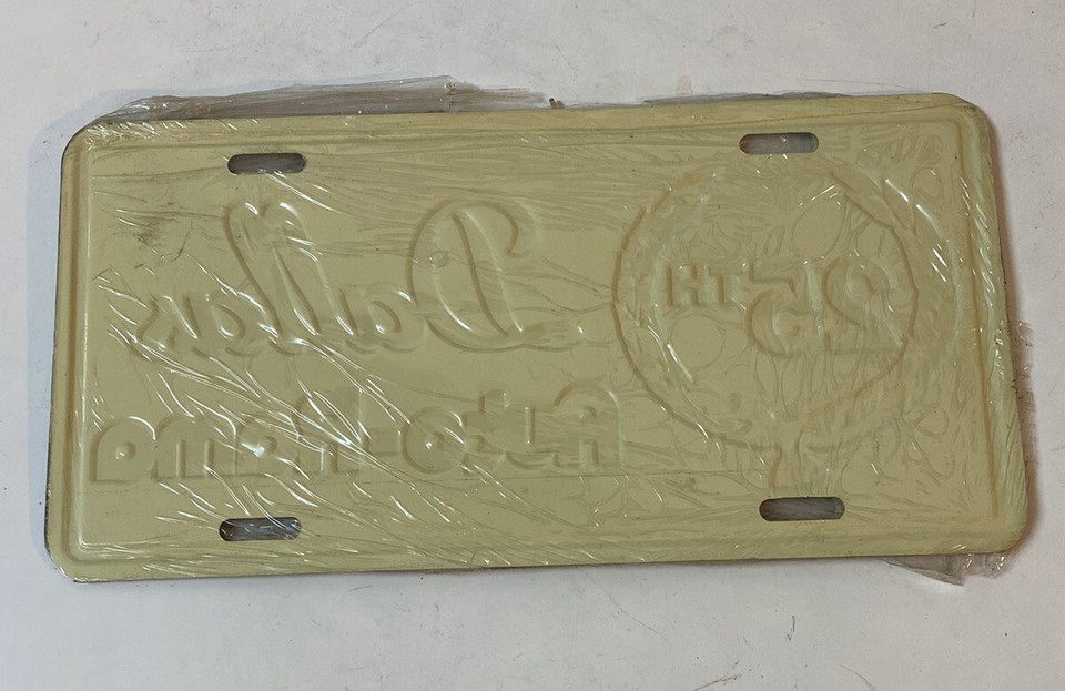 25th Annual Dallas Auto-Rama Motorsports Expo 1988 License Plate ...