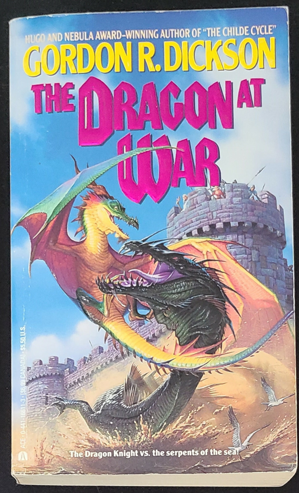 THE DRAGON AT WAR by Gordon R. Dickson (Paperback 1993) Dragon Knight ...