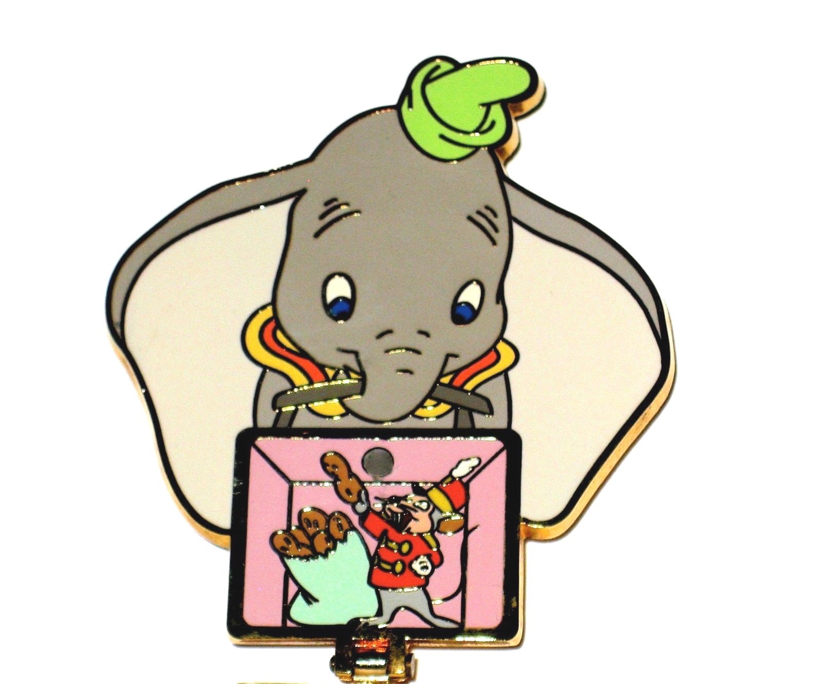 RARE LE 100 Disney Auctions Pin Dumbo Elephant Lunch Box Timothy Mouse ...
