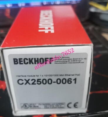 Beckhoff CX2500-0060 Brand New Fast shipping (FedEx/DHL) | eBay