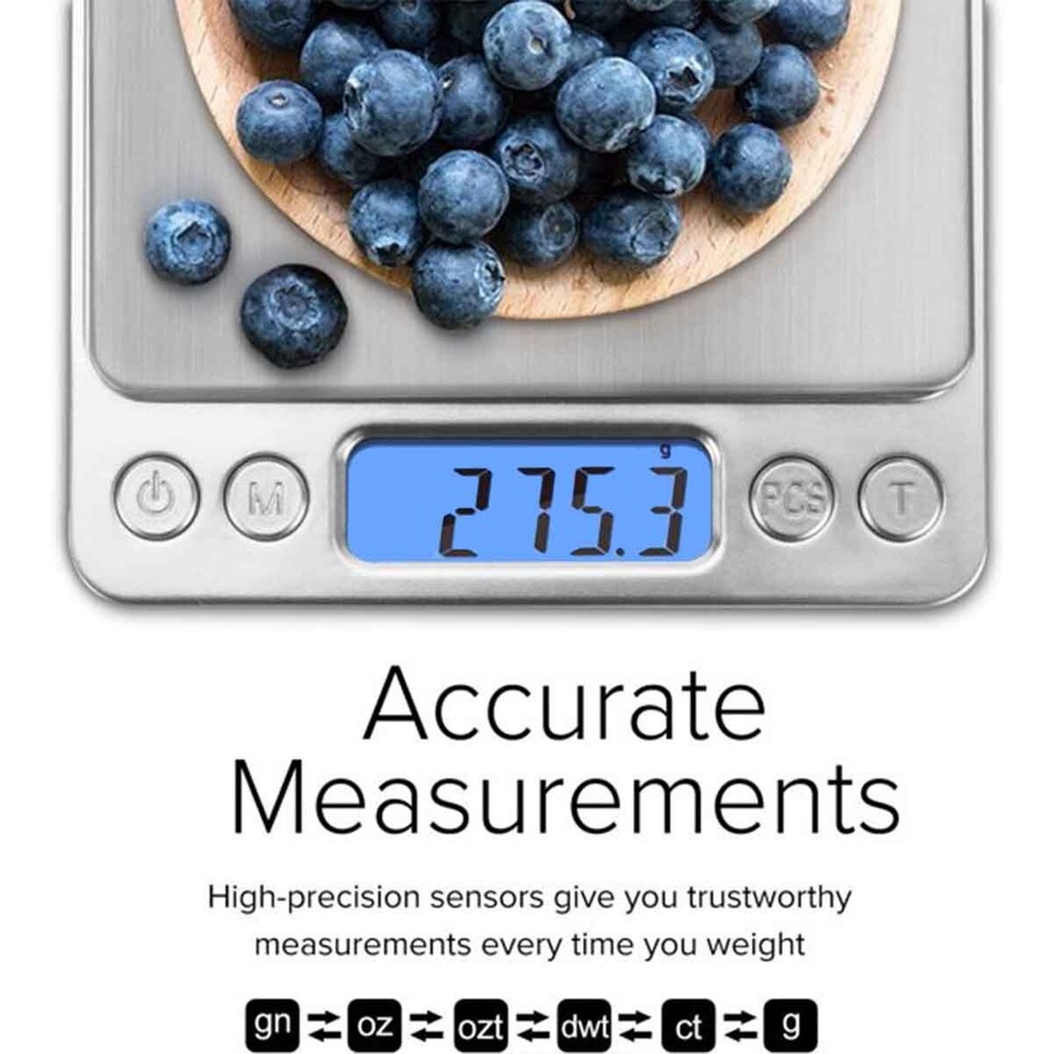 Digital Scale Kitchen Scale Food Balance Jewelry Scale Weight Gram ...
