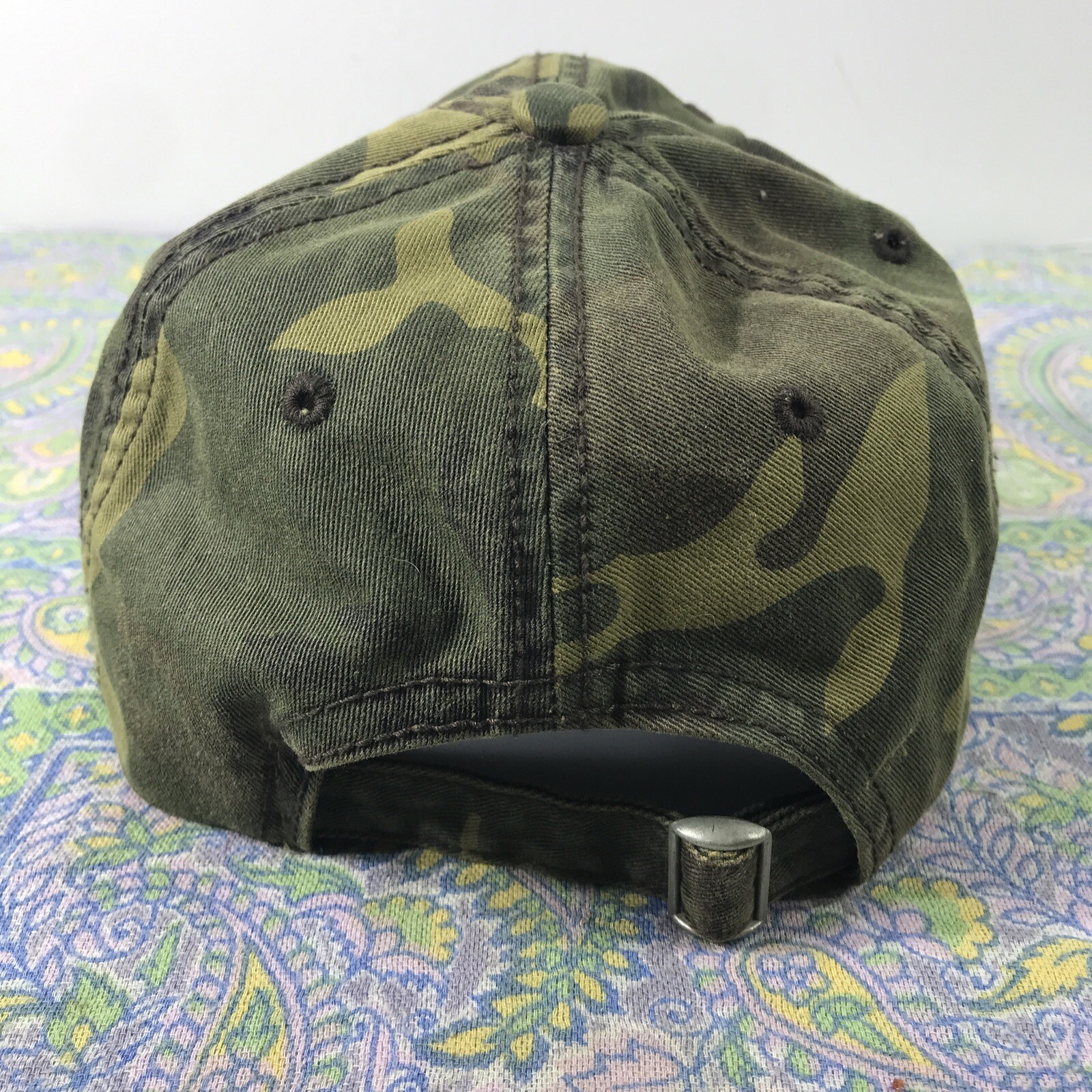 Arkansas Razorbacks Camo Hat Cap Strap Back SIGNED HOUSTON NUTT | eBay