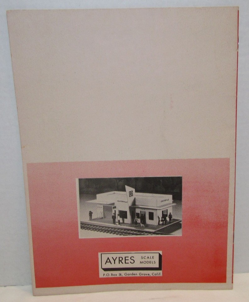 1950's Ayres Scale Models Catalog #20, Model Railroad | eBay