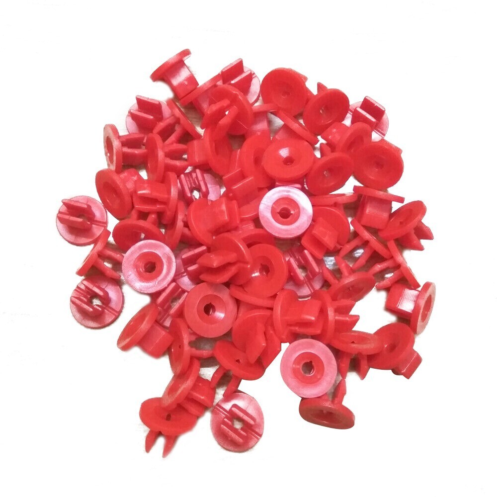 FOR FORD Under-Body Shield Nut Set Of 30 Red W702438-S300 High Quality ...