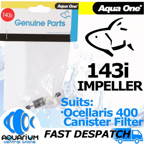 Aqua One Ocellaris 400 Canister Filter Replacement Impeller and Shaft ...
