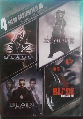 Blade Collection Blade 1, 2, Trinity & House of Chthon WESLEY SNIPES 2 ...