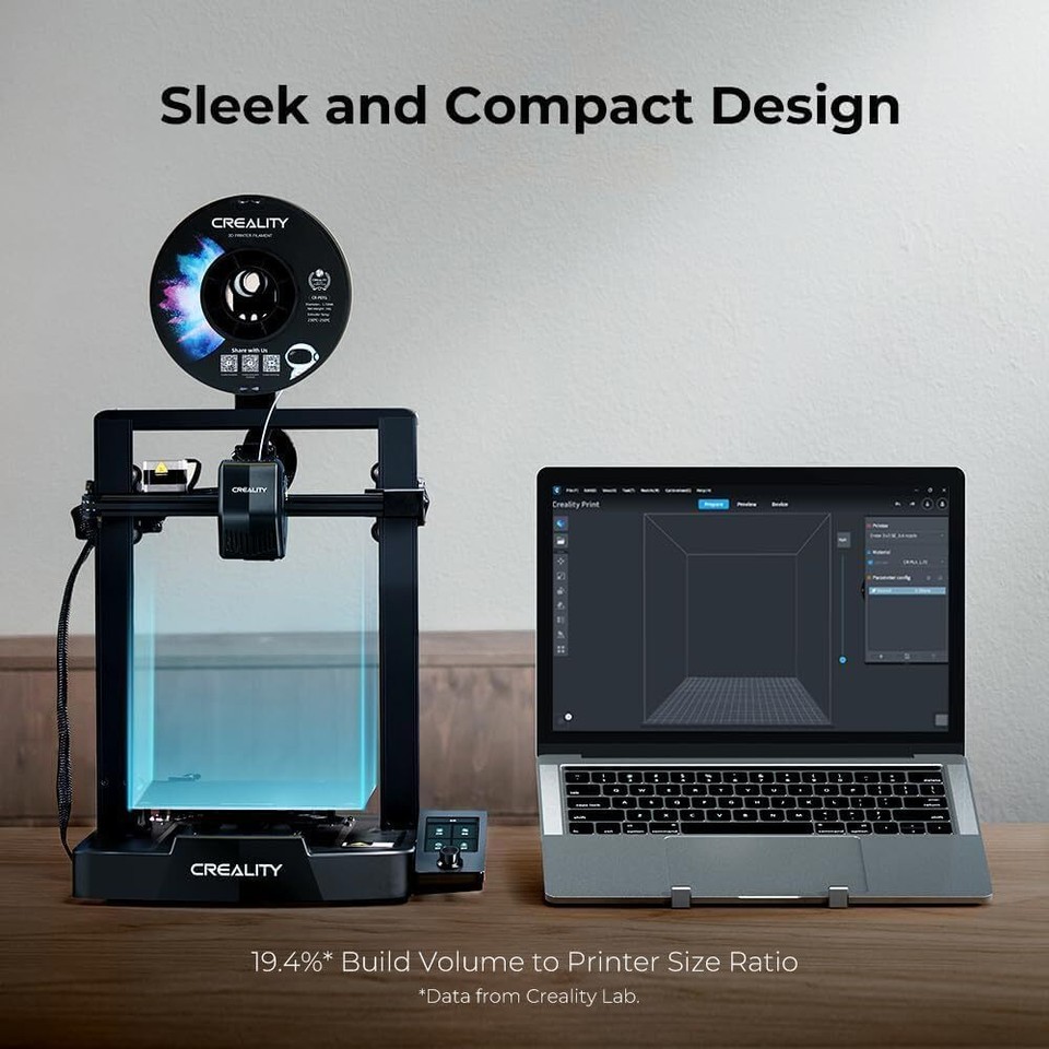 Creality 3D Printer Ender 3/3V2 NEO/3S1/3S1 PRO/3S1 PLUS/3V3 KE/3V3 SE ...