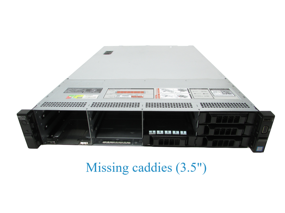 Dell Storage NX3230 1x Xeon E5-2630 v3 64GB RAM 2x 750W PSU No Drives ...