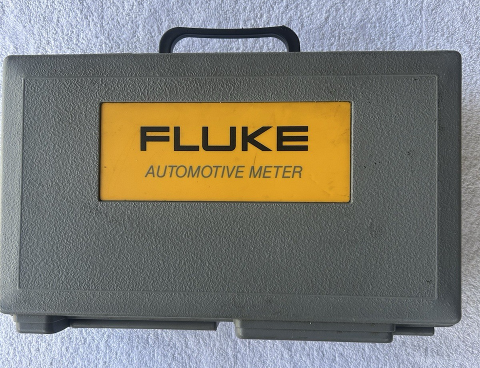 Fluke 88 Automotive Meter Hard Case w/ Manuals CASE ONLY, NO METER | eBay