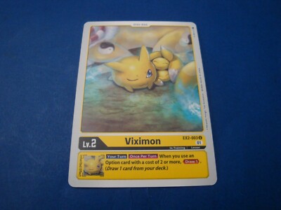 Digimon Viximon EX2-003 U NM/M Digital Hazard | eBay