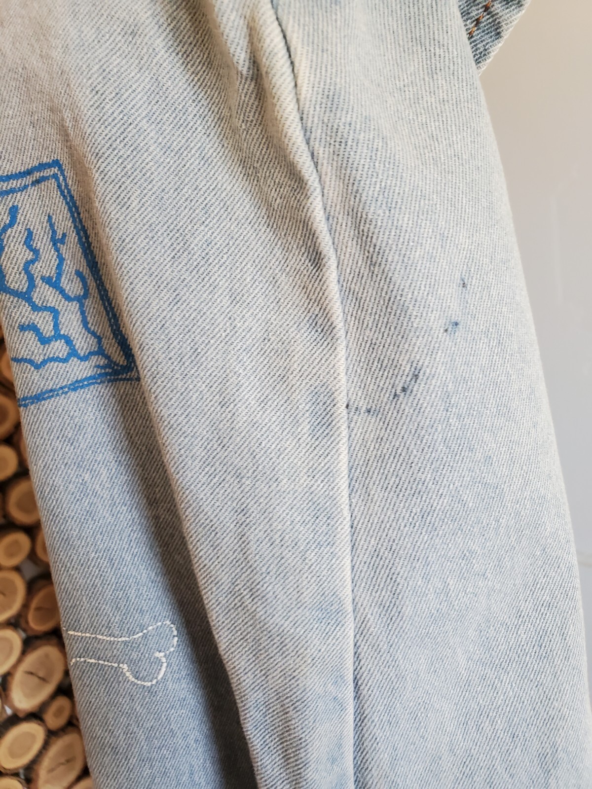 Brooklyn Cloth Mfg. Co. Light Stonewash Denim Blue Je… - Gem