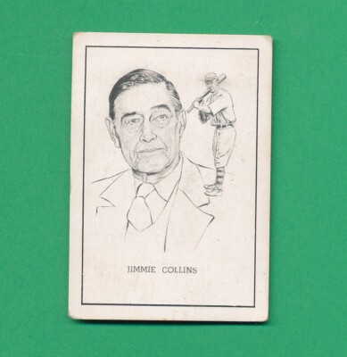 VG+/- W576 JIMMY COLLINS 1950 CALLAHAN HOF JAMES JIM MID-GRADE MLB ...