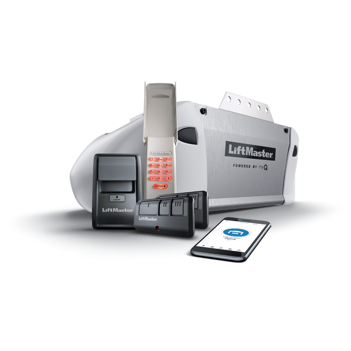 Liftmaster 83650-267 1/2 HP Chain Drive 7' Opener - Wifi & Bluetooth w ...