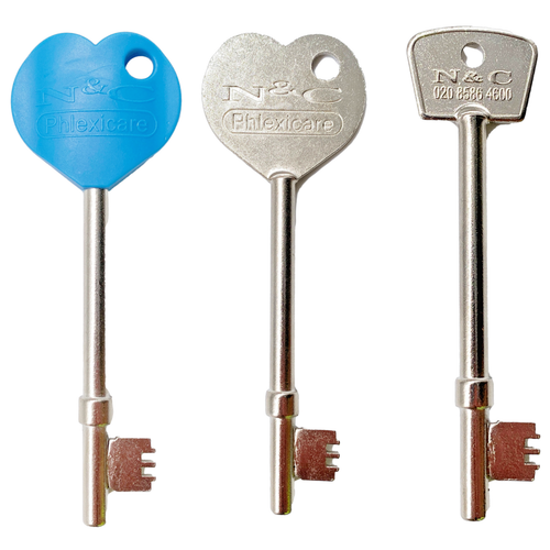 RADAR Toilet Key Blue Top GENUINE Disabled Bathroom Door Access ...