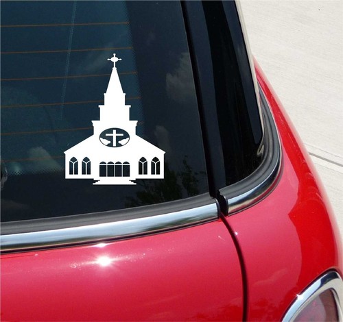 CHURCH FAITH RELIGION RELIGIOUS GRAPHIC DECAL STICKER ART CAR WALL | eBay