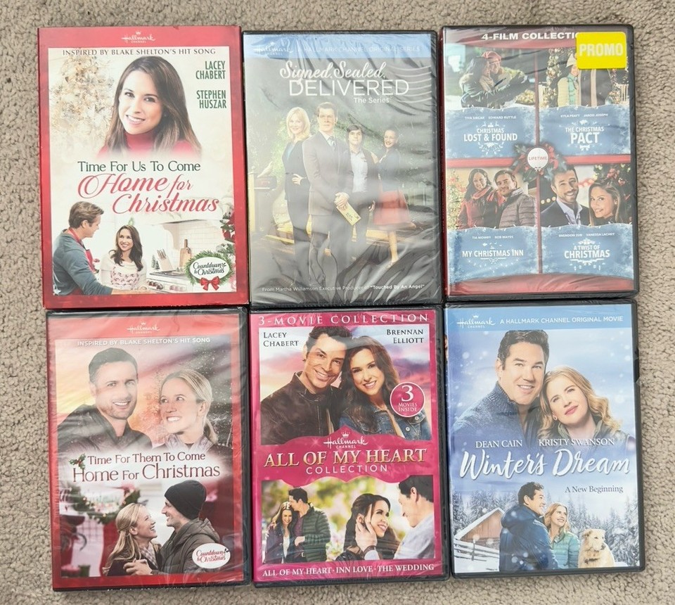 Lot Of 23 Hallmark Holiday Collection DVDs Sealed Countdown To ...