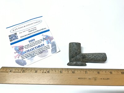 Granite Hardstone Pipe Native American Artifact Guaranteed Authentic ...