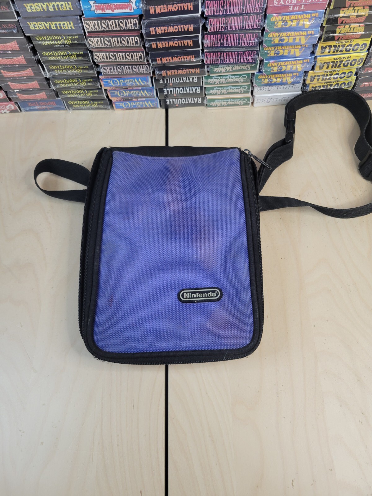 NINTENDO DS Mini Backpack Travel Case Bag Genuine Als Blue Gameboy | eBay