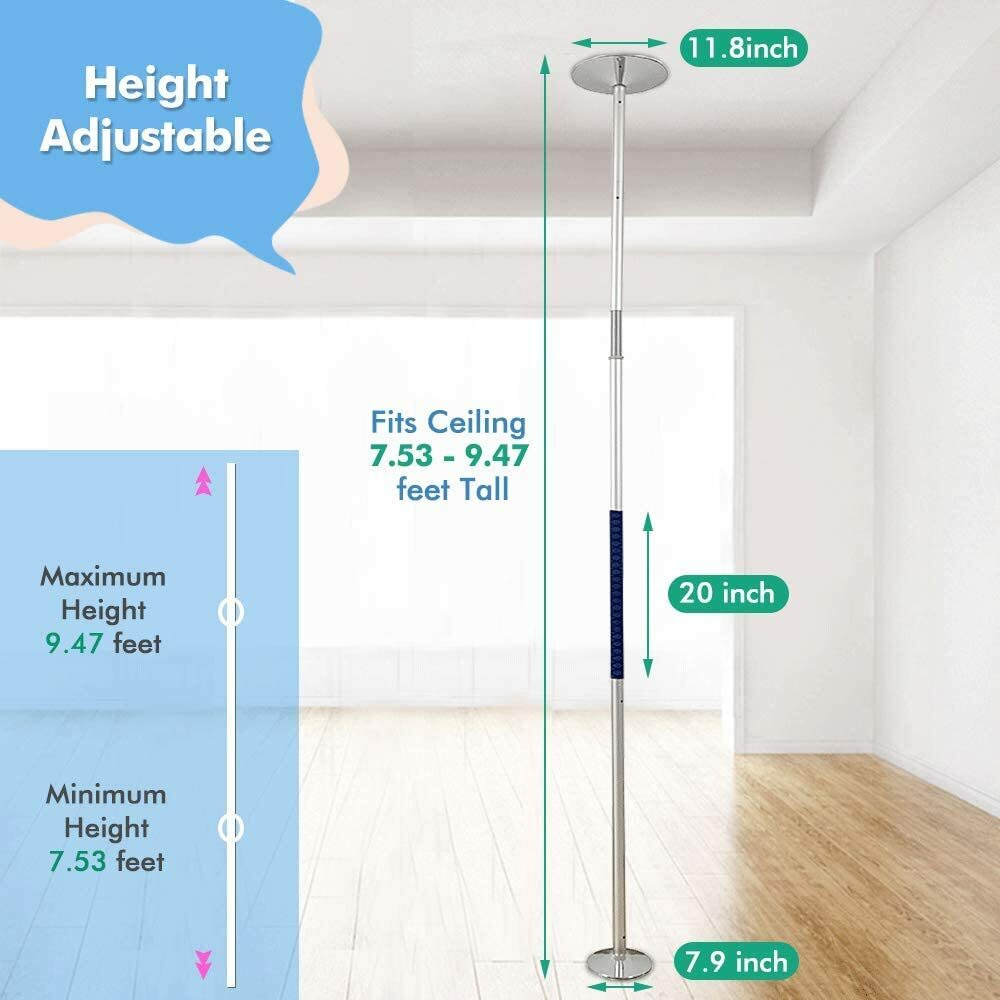 Floor To Ceiling Handicap Pole Security Pole Floor To Ceiling Grab