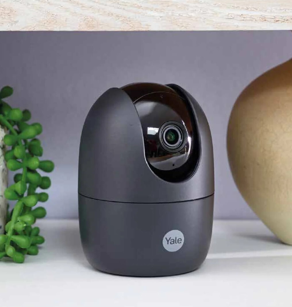 Digital Security Camera - Yale SV-DPFX-B Indoor Wi-Fi Pan & Tilt Camera ...