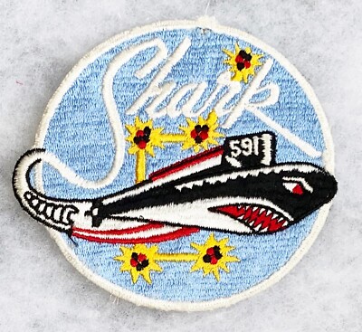 USN SSN-591 USS Shark Japanese Made Submarine Patch | eBay