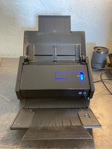 Fujitsu ScanSnap iX500 Document Scanner WiFi - Black Working No AC ...