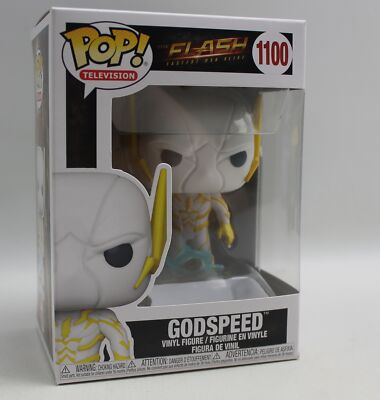 Funko Pops The Flash Godspeed #1100 Action Figure | eBay