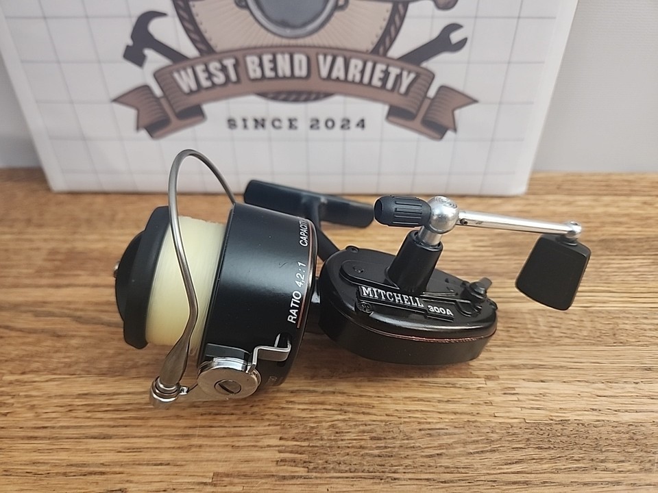 NOS Vintage Mitchell 300A Fishing Reel, Made in France. | eBay