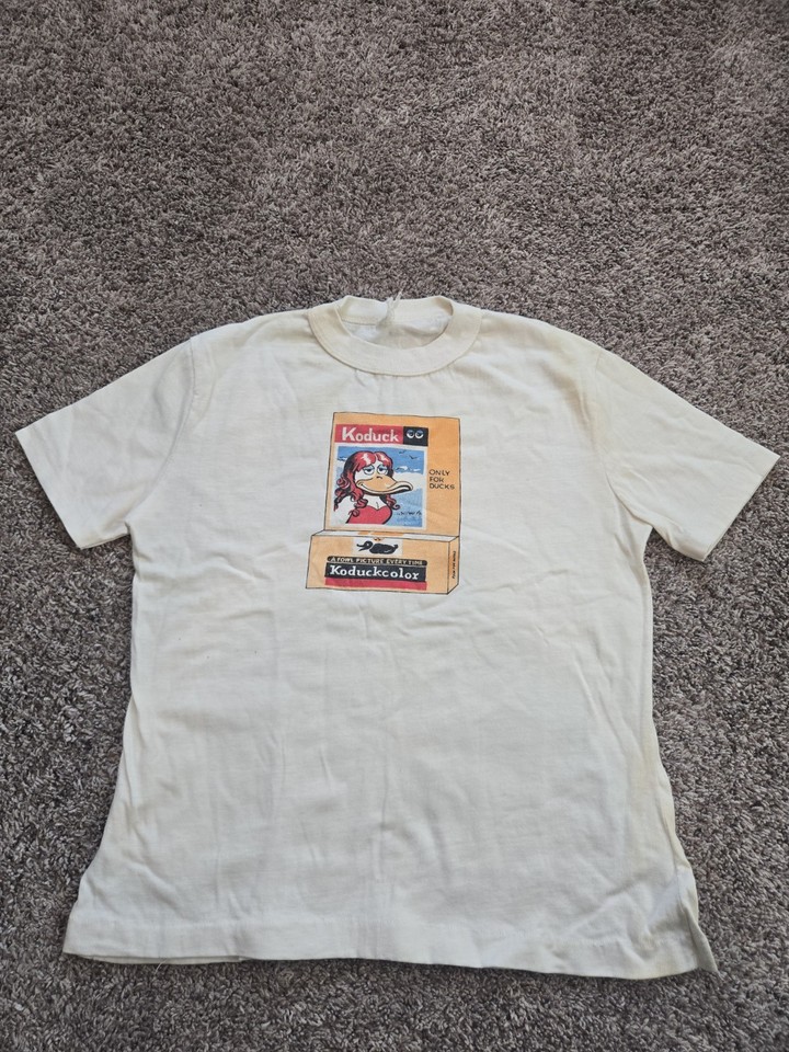 Vintage 1970s Koduck Wacky Packages T-Shirt Kodak Spoof Joke Novelty ...