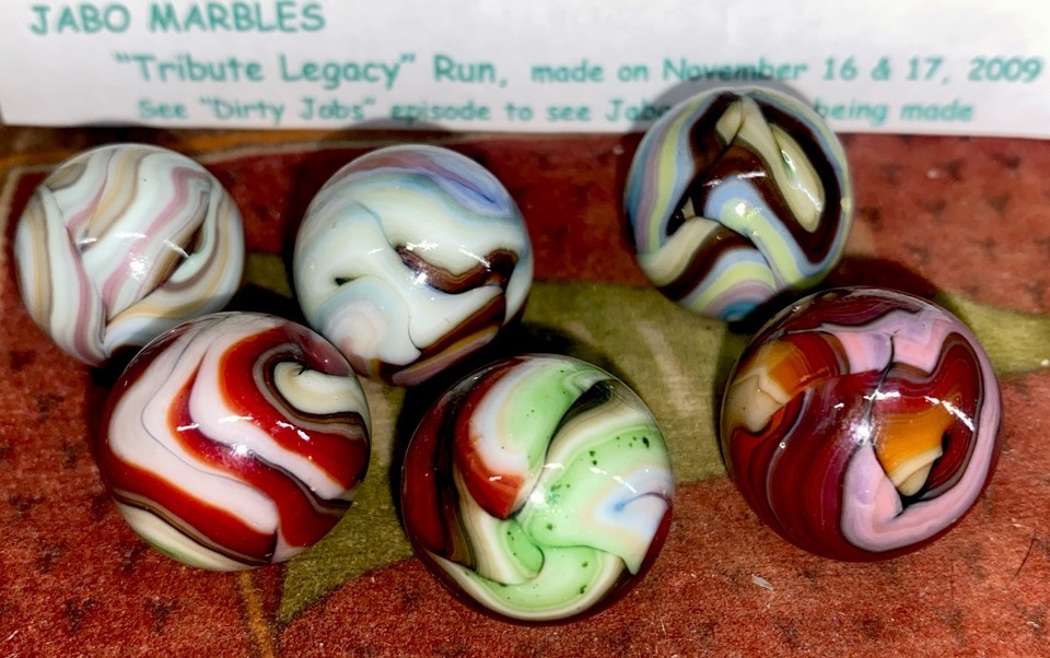 😎JABO Marbles “Tribute Legacy” Run-Made 11/16 &17th 2009 “Dirty Jobs ...