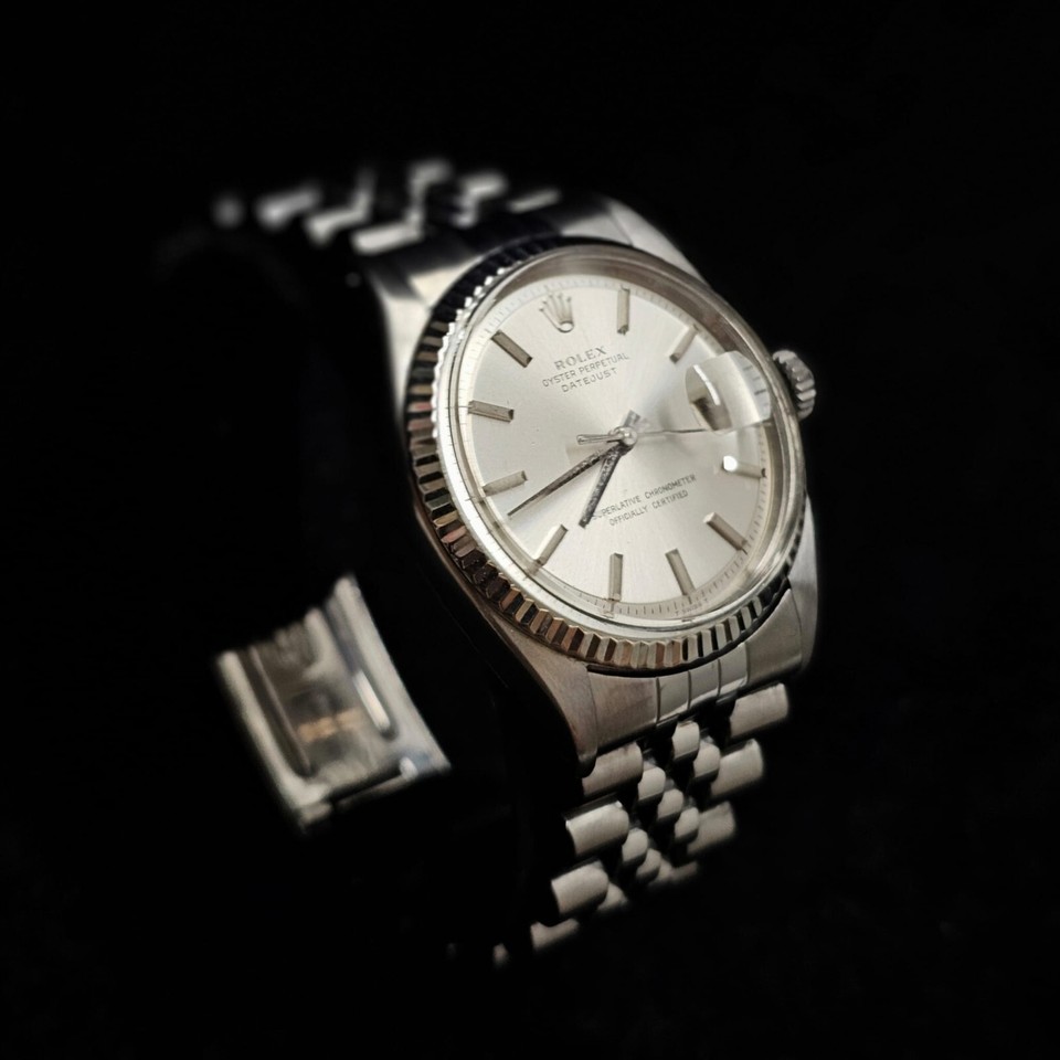 ROLEX Oyster Perpetual Datejust 1972 Stainless Steel Men's Watch-$20K ...