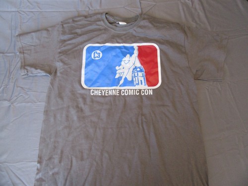 Mens Cheyenne Wyoming Comic Con T Shirt Sz L | eBay