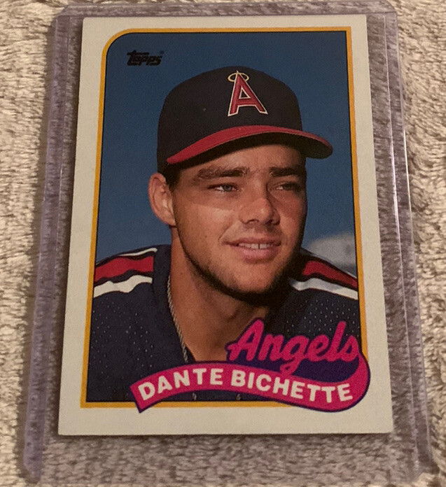 1989 Topps Baseball Card #761 Dante Bichette ANGELS | eBay