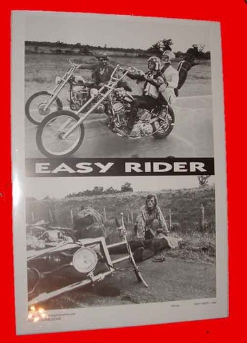 POSTER 35x50 EASY RIDER Dennis Hopper Peter Fonda Jack Nicholson ...