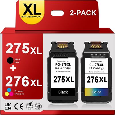 PG-275XLCL-276XL Ink Cartridge for Canon 275 276 PIXMA 3522 TS3520 ...