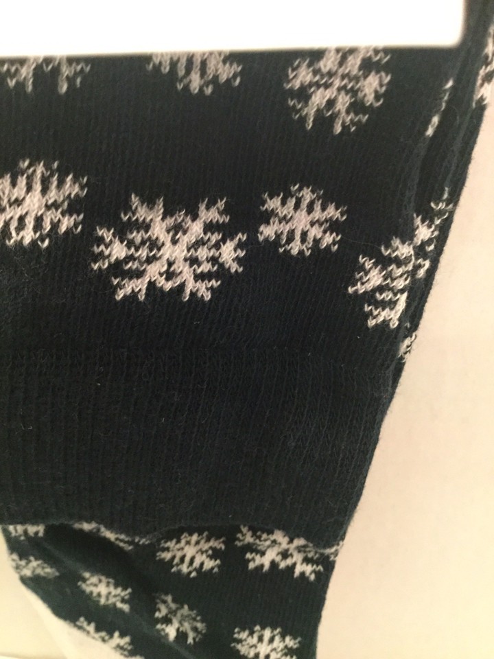 Topman Snowman Print Socks Black one size | eBay