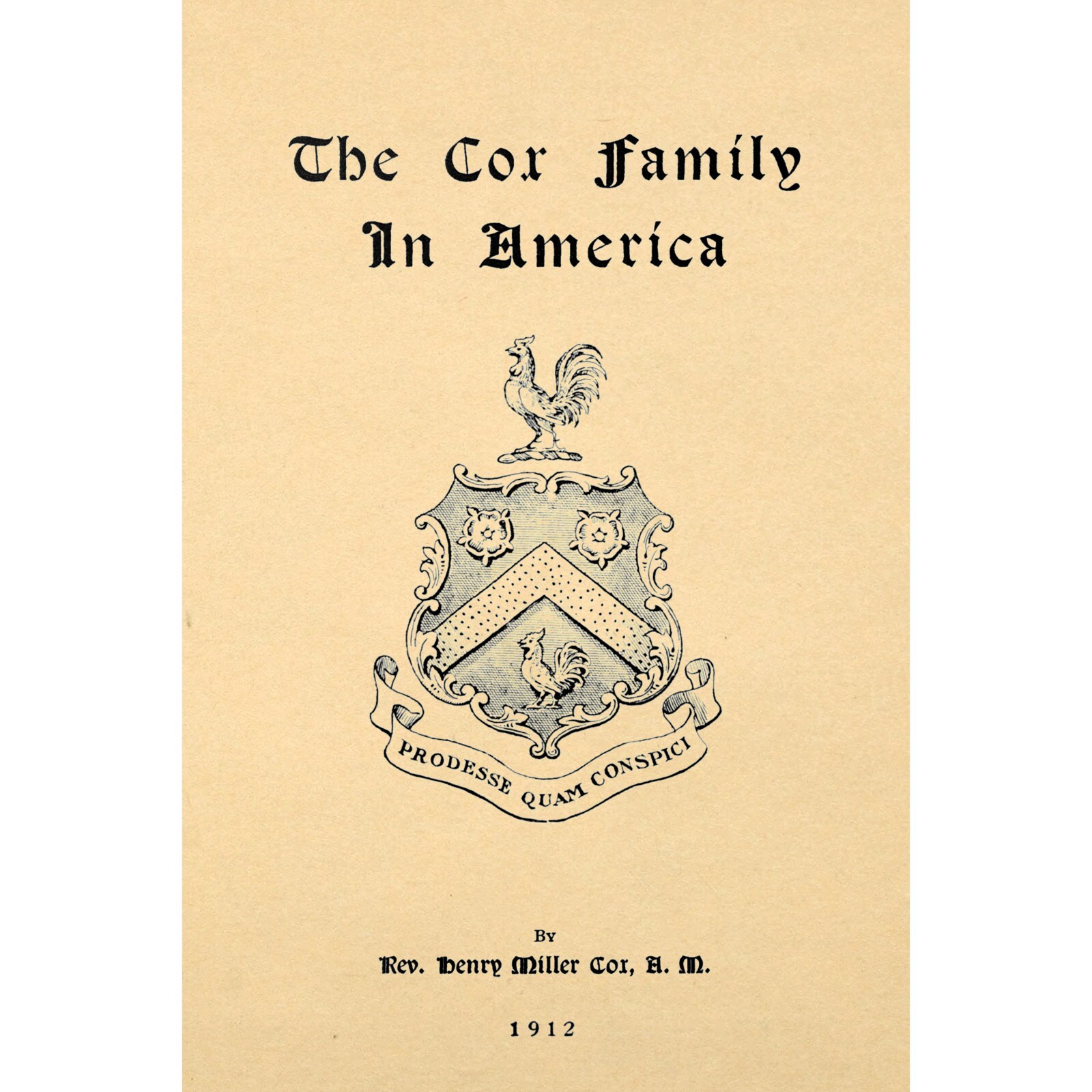 The Cox Family in America; | eBay